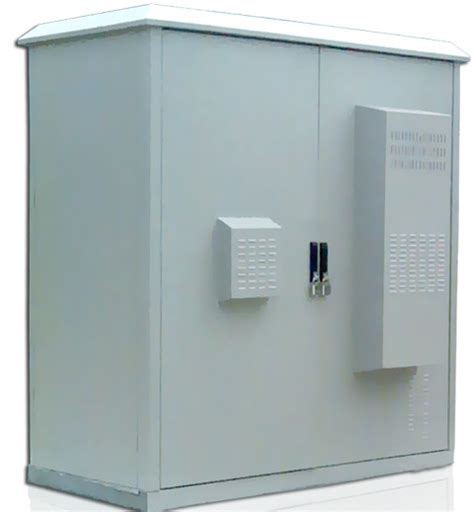 Ip55 Outdoor Telecom Cabinet With Air Conditioner Environment Monitoring System