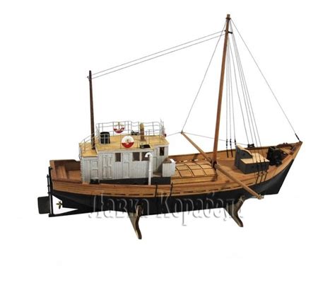 Сборная модель Баркас Верещагина 1:72
