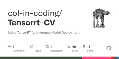 Github Col In Codingtensorrt Cv Using Tensorrt For Inference Model