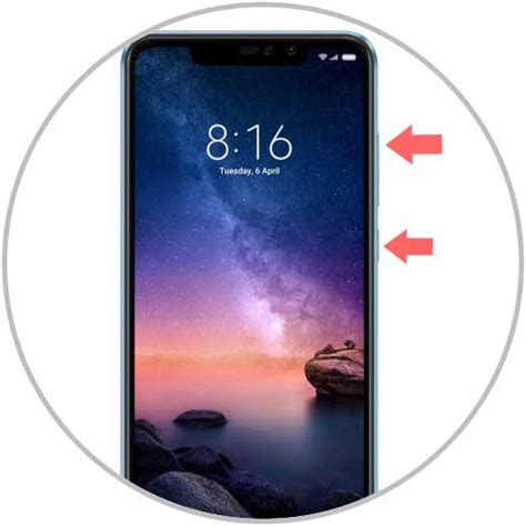 Cómo forzar apagado o forzar reinicio Xiaomi Redmi Note 6 Pro Solvetic