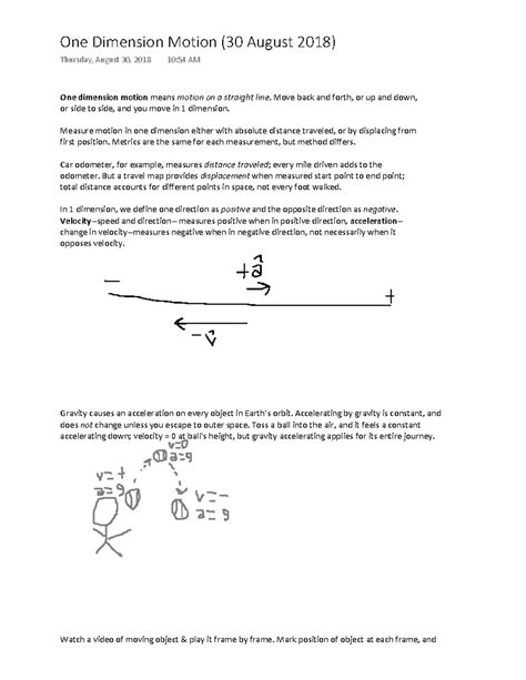 Physics I Notes August December 2018 Warning Tt Undefined Function 32 Warning Tt