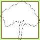 Tracing Tree Outlines Different Types Of Trees Plants Clip Art