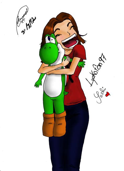 Hugging Yoshi X3 By Lyokofan97 On Deviantart