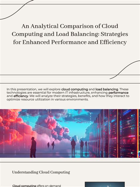 Comparison Of Cloud Computing And Load Balancing Strategies For Enhanced Performance