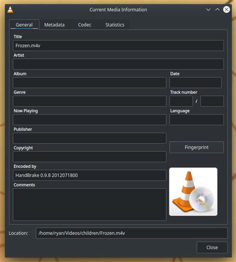 Linux Video Tag Editing Ryan And Debi