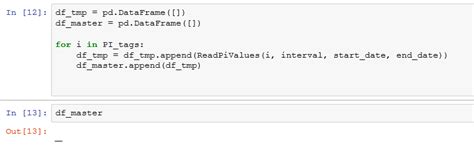 Pandas Python Append Leaving Last Entry In Dataframe Only Stack