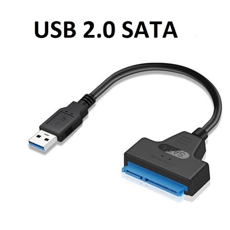 Переходник Sata на Usb для жёстких дисков Адаптер переходник Usb 2 0 Sata для Hdd купить с