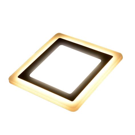 Smart Multi Colour Led Surface Mounted Square Panel Light From China Manufacturer One Plus One