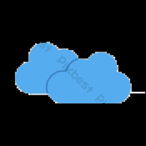 Cloud Flat Icon Clouds Vector Png Images Ai Free Download Pikbest