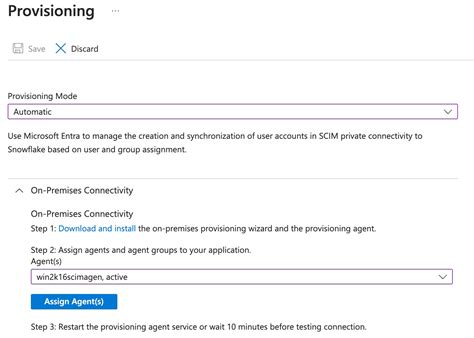 how to use private connectivity for scim provisioning from entra id