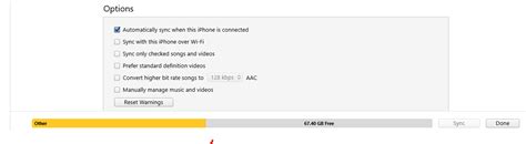 Cannot Sync IPhone With ITunes Without Fi Apple Community