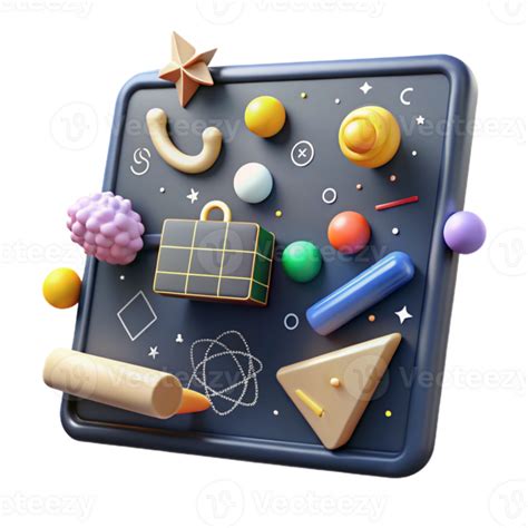 Beautiful Contemporary Math Formulas On Blackboard Cutout For Mathematics Education Authentic