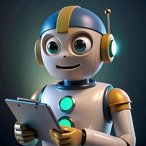 A Friendly Robot With A Clipboard Ready To Analyze Your Energy