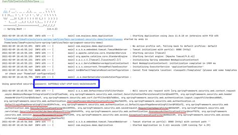 Spring Boot Security Default Configuration Mvp Java