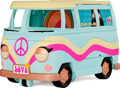 Купить ЛОЛ автобус трансофрмер 5 в 1 LOL Surprise Grill & Groove Camper
