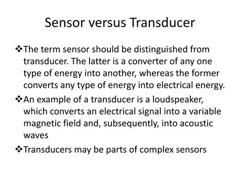 Lecture 1 Sensors Actuators 1 Pptx