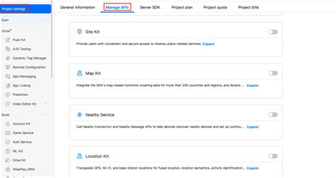 Enable Huawei Push Kit Tuya Developer Platform Tuya Developer