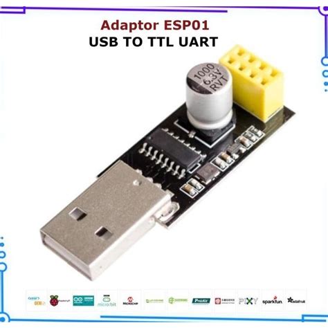 Jual Serial Adapter Usb To Ttl Uart Esp8266 Esp01 Esp01s Esp 01 S