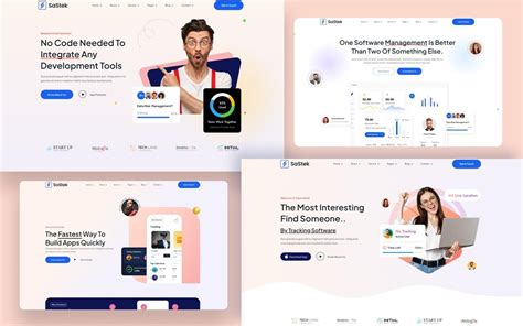 Sastek SaaS HTML Responsive Website Template