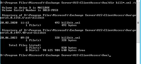 Exchange Event KILLBIT Error You Can Safely Ignore Since