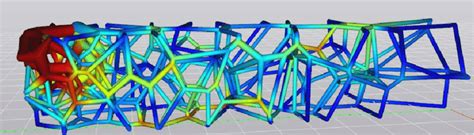 Stochastic Lattice With A Higher Density At One End With Higher