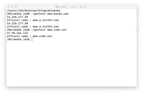 【linux编程】gethostbyname 获取网站域名的ip地址解析 Csdn博客