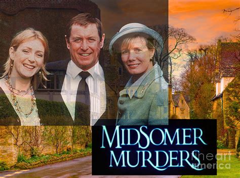 Midsomer Murders Tom Joyce And Cully Barnaby Digital Art By Diane Hocker Fine Art America