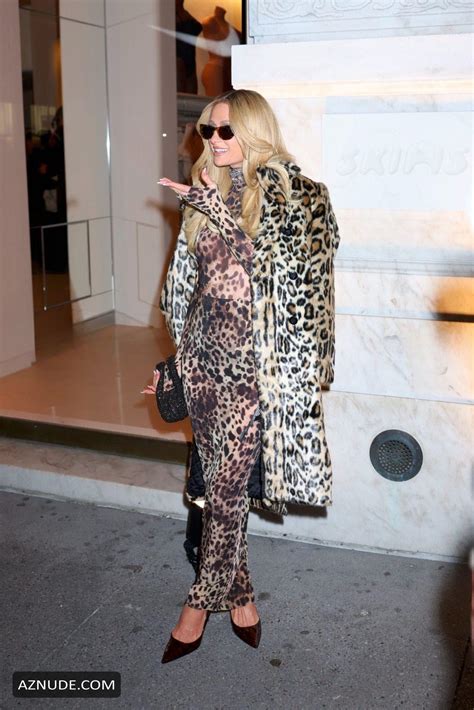 Paris Hilton Sexy Flaunts Her Hot Figure At Skims Launch Party In New