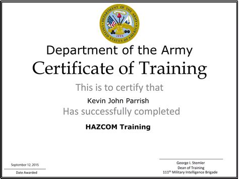 Hazcom Trainig Pdf