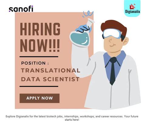 Translational Data Scientist Bioinformatics And Biotech Jobs
