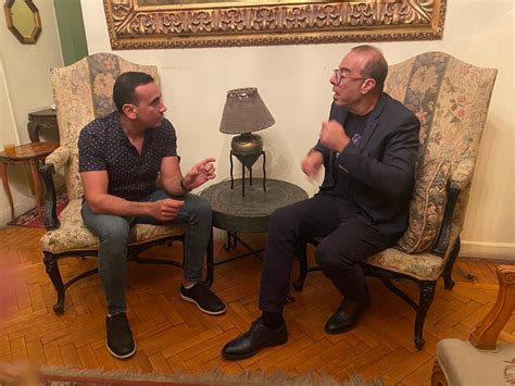 Nader Abbassi Dans Une Interview Exclusive Au Progrès Egyptien Le Progrès Egyptien
