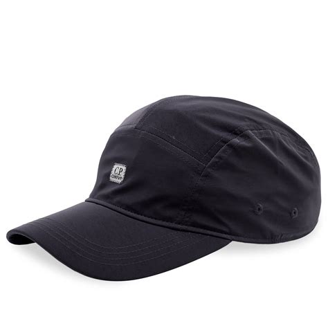 Cp Company Chrome R Panelled Logo Cap Total Eclipse End Gb