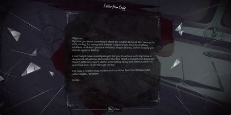 Dishonored 2 10 Things You Didnt Know About Emily