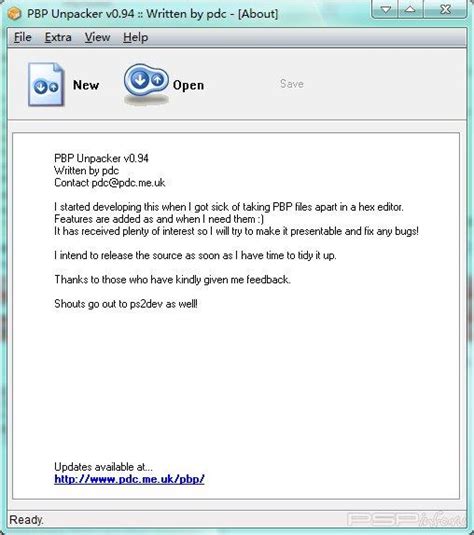 PSP PBP Unpacker PSX Place