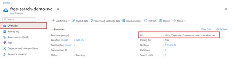 快速入门：使用 Rest Api 进行关键字搜索 Azure Ai Search Azure Docs
