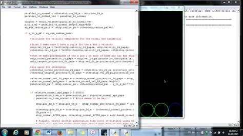 Pygame Physics Ball Simulation Based On Jim Millers Tutorials Youtube