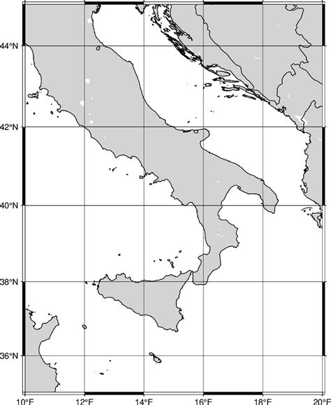 Setting The Region — Pygmt