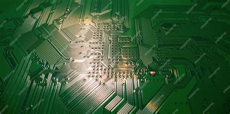 Premium Photo Technology Hardware Background High Tech Electronic Circuit Board Background