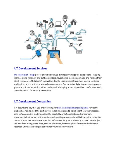 PPT Expert IoT Development Services PowerPoint Presentation Free Download ID