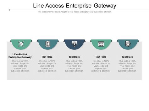 Line Access Enterprise Gateway Ppt Powerpoint Presentation Portfolio Shapes Cpb Presentation