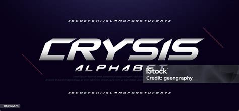 스포츠 현대 기술 알파벳 글꼴입니다 영화 기술 스포츠 게임 오토바이 레이싱 로고 글꼴 디자인에 대한 타이포그래피 벡터 일러스트레이션 컴퓨터 글자에 대한 스톡 벡터 아트 및