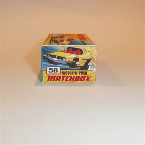 Matchbox Lesney Superfast 58 E2 Woosh N Push I Style Repro Box