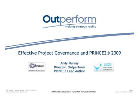 2012 01 Apm Branch Governance And Prince2 Pdf Computer Software And