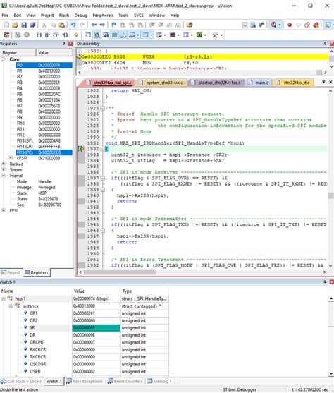 Stm32硬件spi从机模式问题记录 Caupar 博客园