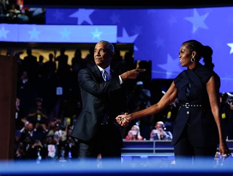 Barack And Michelle Obama Praise Harris In Dnc Speeches The
