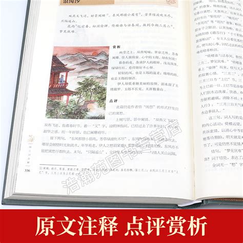 彩图全解纳兰词全集正版鉴赏辞典古诗词大全集小学初中高中生精装版中国诗词大会书籍古代古籍国学经典古诗课外畅销阅读书籍 虎窝淘