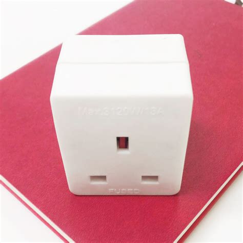 4x 3 WAY MAINS SOCKET ADAPTOR MULTI PLUG FUSED ADAPTER UK THREE WAY 240V 13A P P EBay