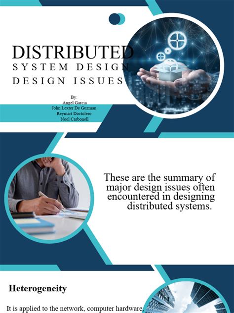distributed system design issues nfinal pdf distributed computing computing