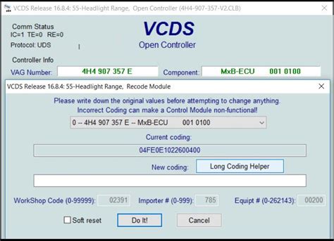 Coding 2017 Models With VCDS Coding Cheatsheets Links Etc