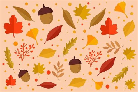Fall Pattern Vector Art Icons And Graphics For Free Download